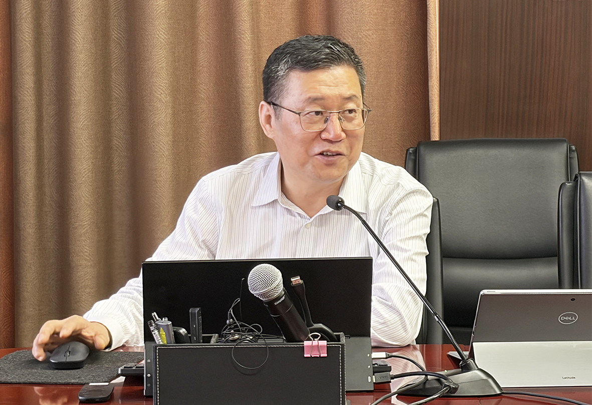 威德福中国区总经理张春鹏一行到中曼集团考察交流